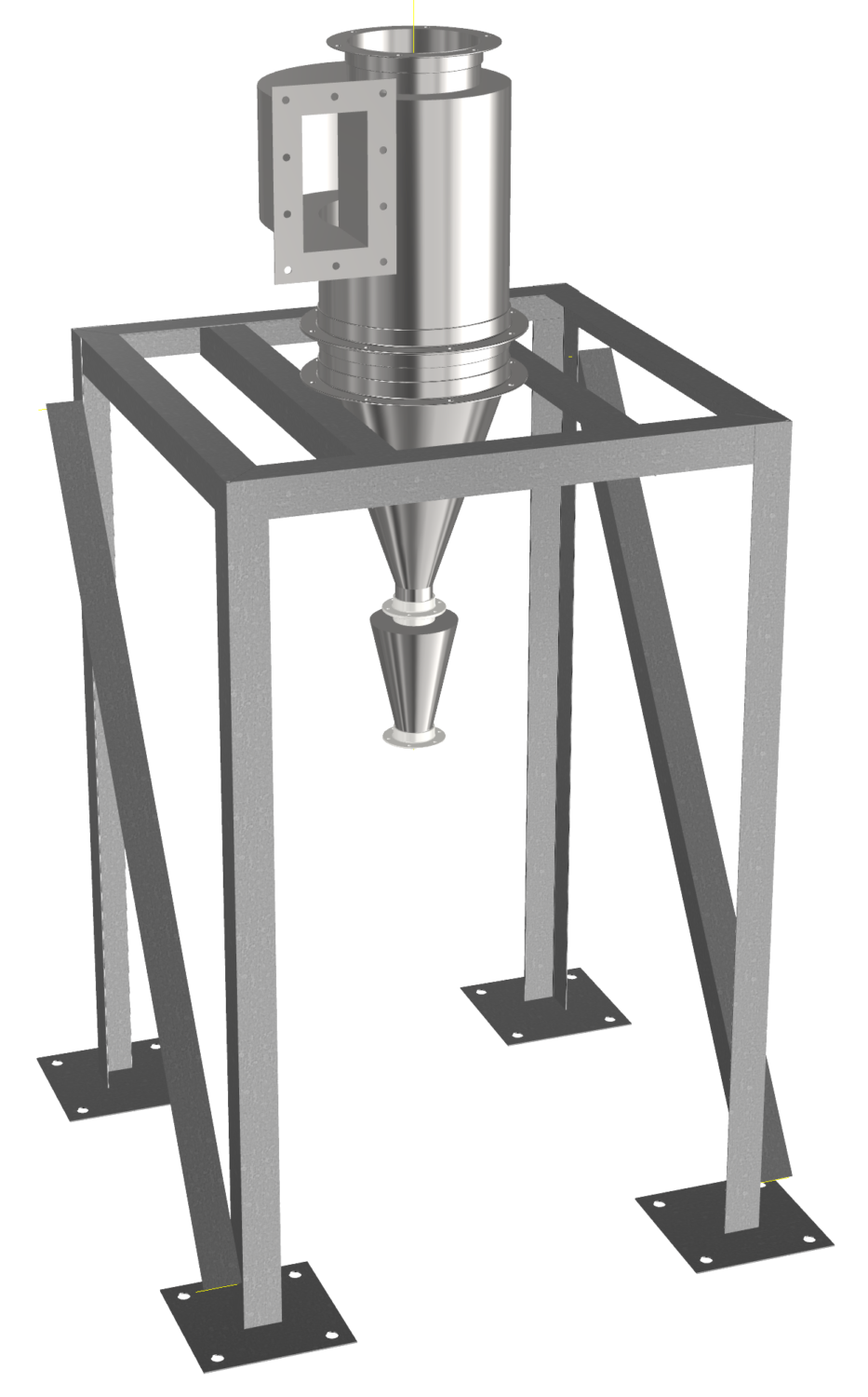 TR-Cyclone-Stand | Aerodyne Environmental